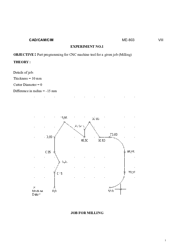 (DOC) CAD CAM CIM Experiment
