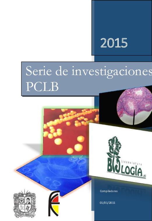 (PDF) Serie de investigaciones PCLB | Franklim A Gonzalez Avila and ...
