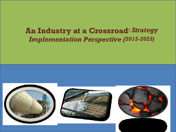 (PDF) An Industry at a Crossroad : Strategy Implementation Perspective ...