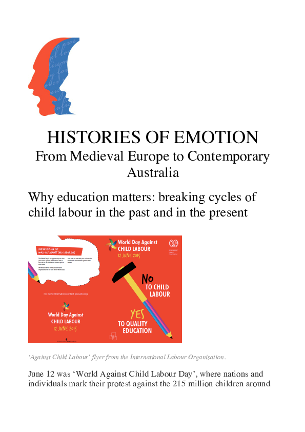 (PDF) 'Why education matters: breaking cycles of child labour in the ...