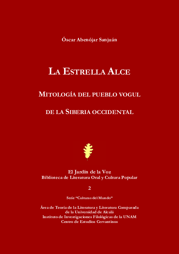 (PDF) La Estrella Alce: mitología del pueblo vogul de la Siberia occidental