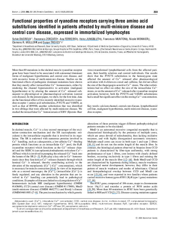 (PDF) Functional properties of ryanodine receptors carrying three amino ...
