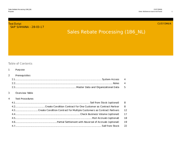 (DOC) Sales Rebate Processing