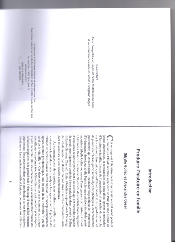 (PDF) Produire l’histoire en famille. Introduction | Alexandra Oeser ...