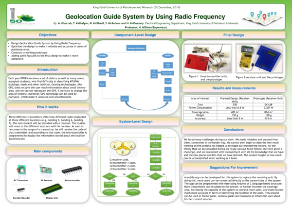 (PDF) Geolocation Guide System by Using Radio Frequency