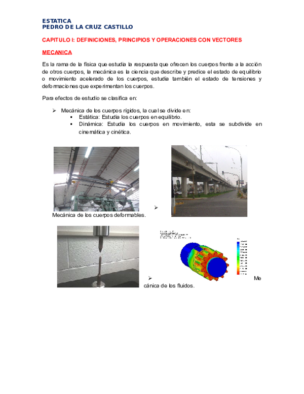 (DOC) VECTORES (ESTÁTICA)