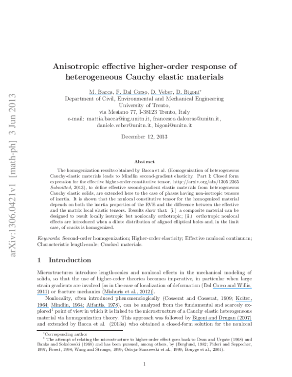 (PDF) Anisotropic effective higher-order response of heterogeneous ...
