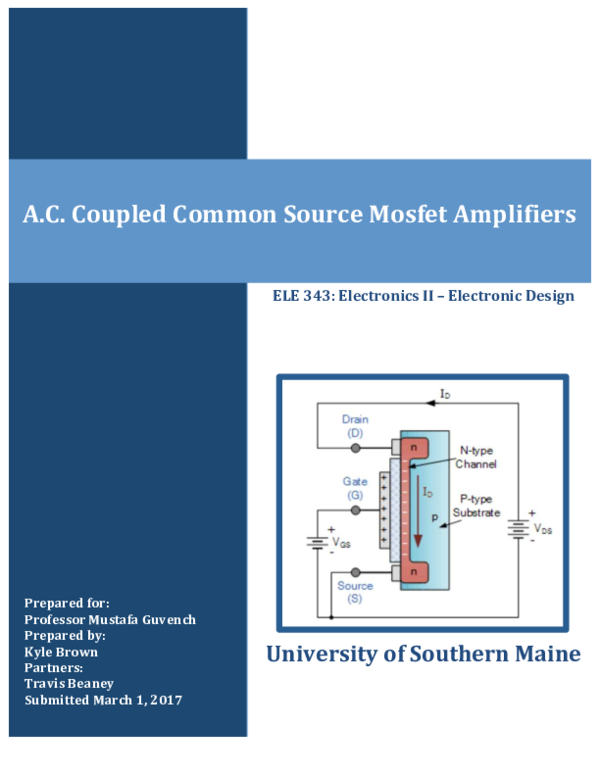 (PDF) Mosfet Lab 8