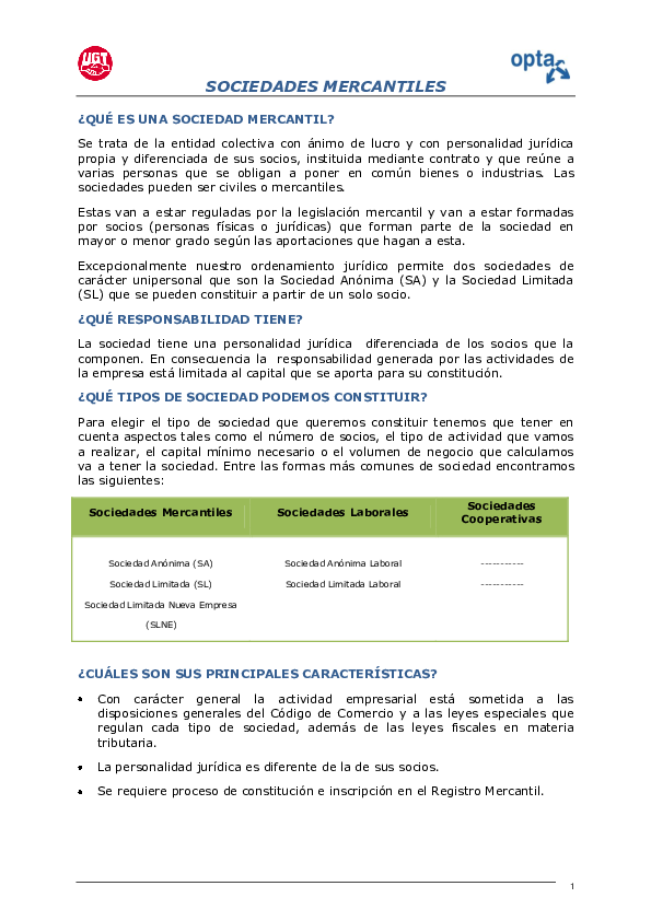 (PDF) SOCIEDADES MERCANTILES ¿QUÉ ES UNA SOCIEDAD MERCANTIL