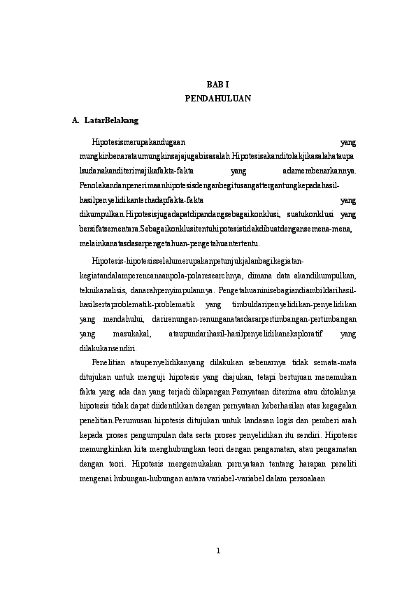 (DOC) hipotesis penelitian