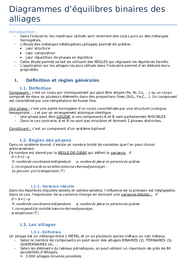 système homogène thermodynamique