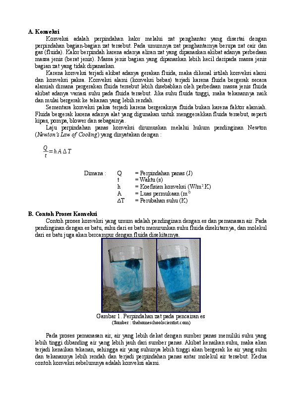 (DOC) Perpindahan Panas, Konveksi.docx