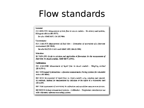 (PPT) Flow standards | Imran Siddiqui - Academia.edu