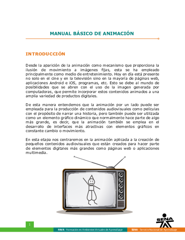 (PDF) MANUAL BÁSICO DE ANIMACIÓN