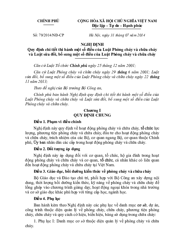 (DOC) CHÍNH PHỦ C NG HÒA XÃ H I CH NGHĨA VI T NAM NGH Đ NH | Nam Anh - Academia.edu