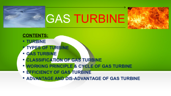 (PPT) GAS TURBINE