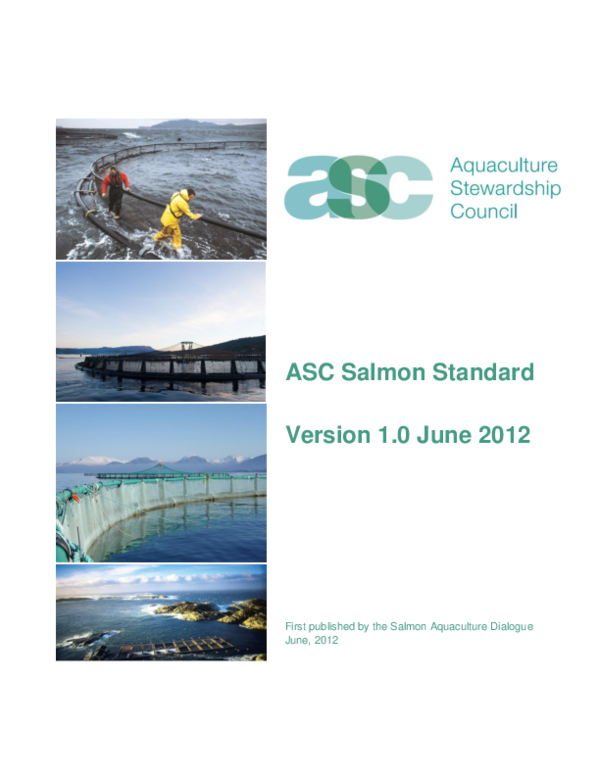 (PDF) ASC Salmon Standard
