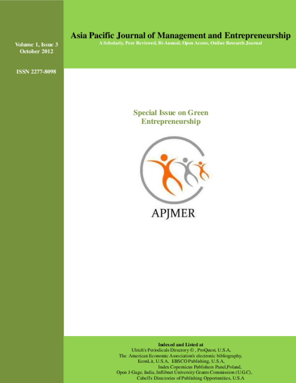 (PDF) Responsible & Sustainable green business practices: An empirical ...