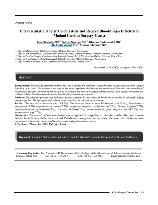 (PDF) Diagnostic Accuracy of Clinical Signs and Biochemical Parameters for External Ventricular ...