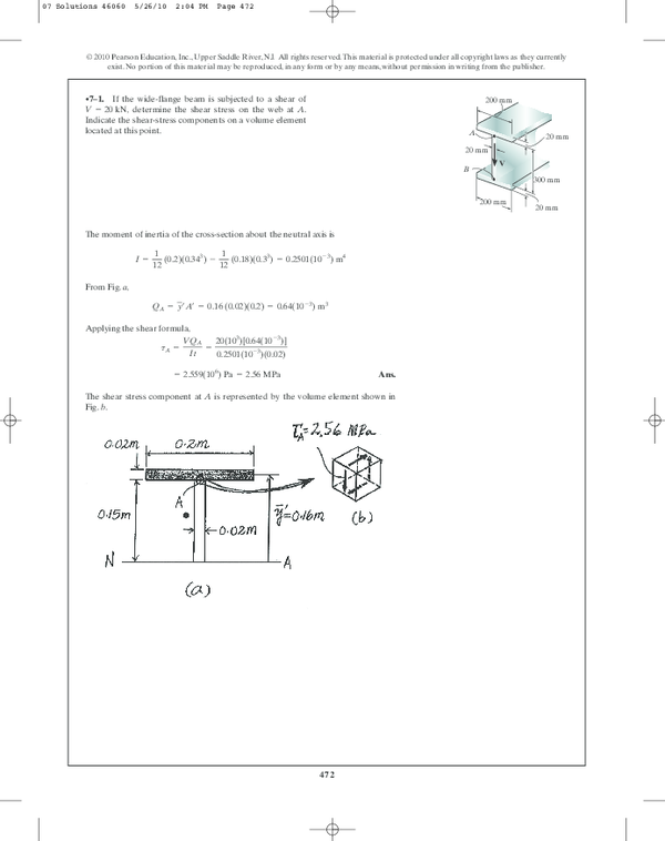 Determine The Maximum Shear Force Vmax In Beam Abc - The Best Picture ...
