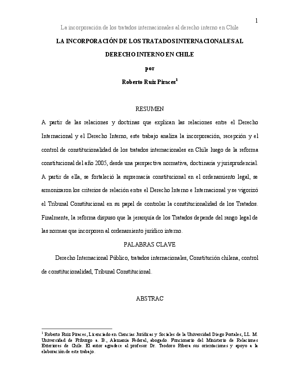 PDF LA INCORPORACI N DE LOS TRATADOS INTERNACIONALES AL DERECHO PDF LA INCORPORACI N DE LOS TRATADOS INTERNACIONALES AL DERECHO