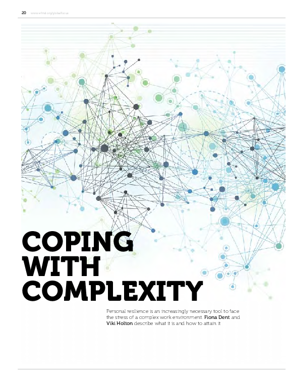 (PDF) COPING WITH COMPLEXITY