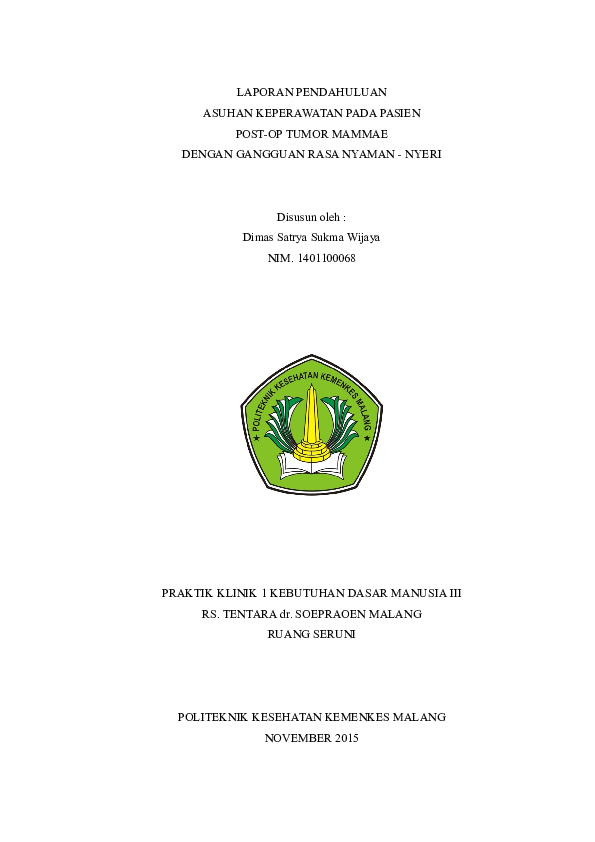 (DOC) LP NYERI POST OP TUMOR MAMMAE