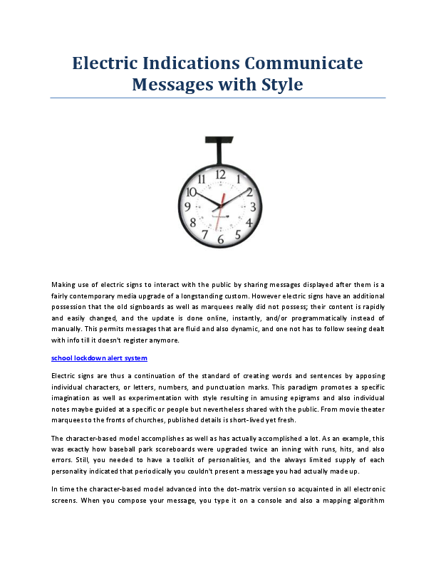 (PDF) Electric Indications Communicate Messages with Style | Annie ...