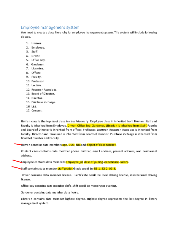 (PDF) Employee management system