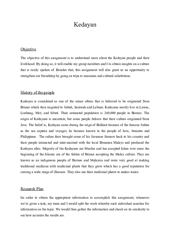 (DOC) Malaysian Indigenous Culture Proposal | William Teoh - Academia.edu