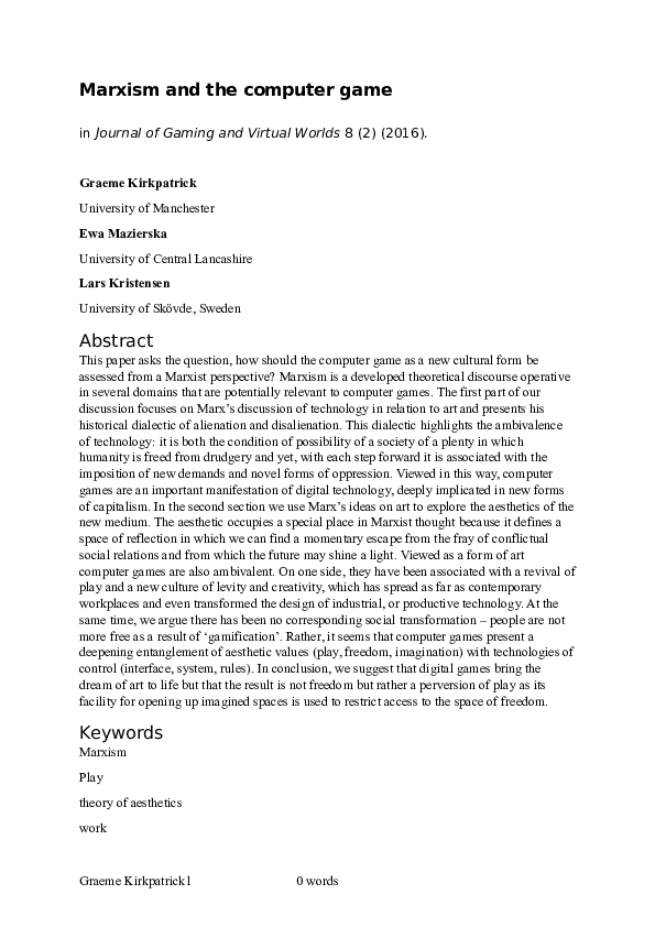 (DOC) Marxism and the computer game.docx