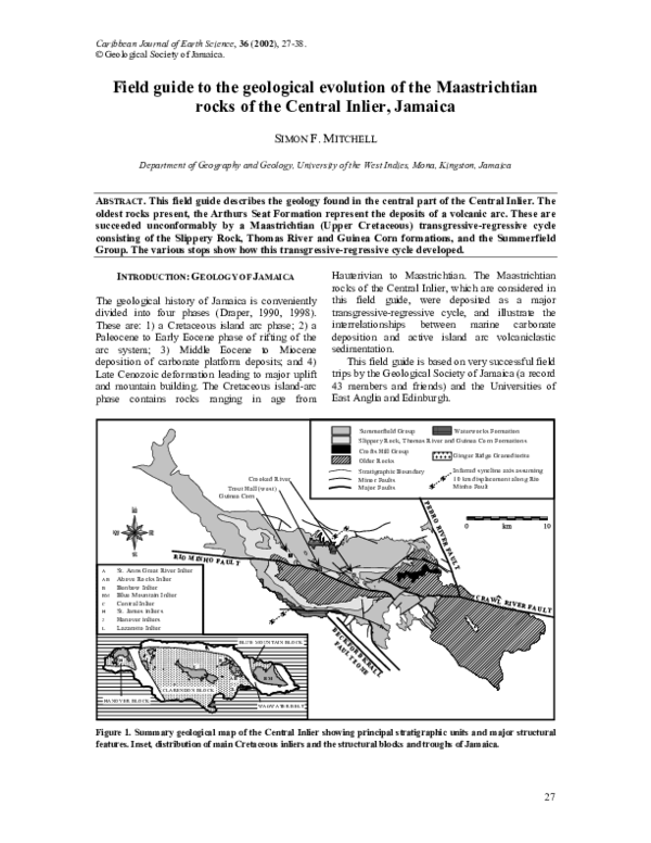 (PDF) Field guide to the geological evolution of the Maastrichtian ...