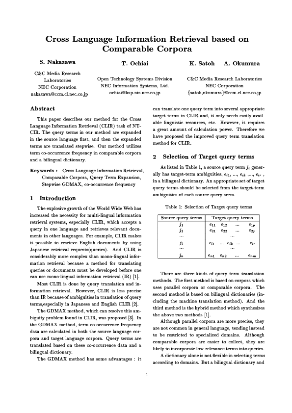 (PDF) Cross-language information retrieval based on parallel texts and automatic mining of ...