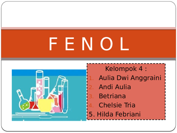 (PPT) ppt Fenol kelompok 4.pptx