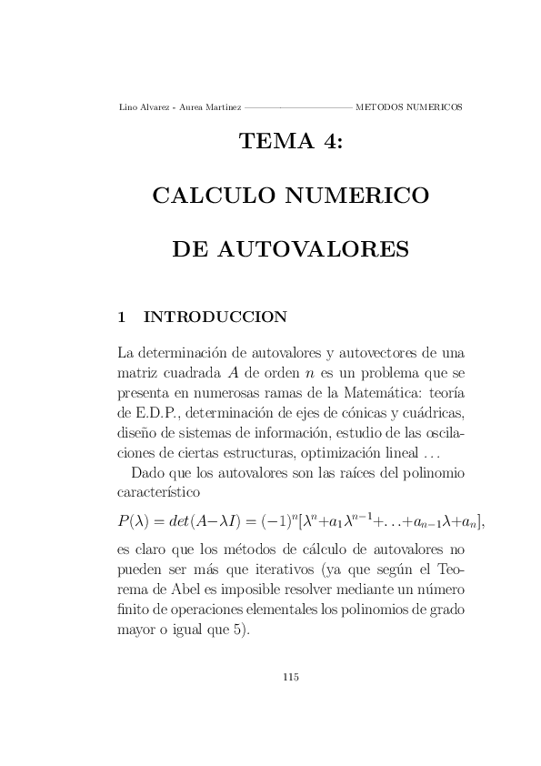 (PDF) Lino Alvarez -Aurea Martinez ———————————— METODOS NUMERICOS