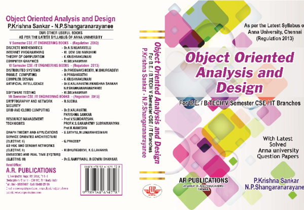 (PDF) OBJECT ORIENTED ANALYSIS AND DESIGN