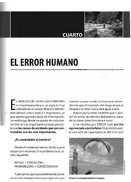 (PDF) EL ERROR HUMANO