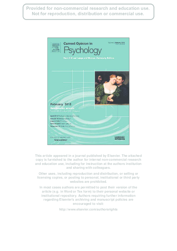 (PDF) Attachment and Dyadic Regulation Processes