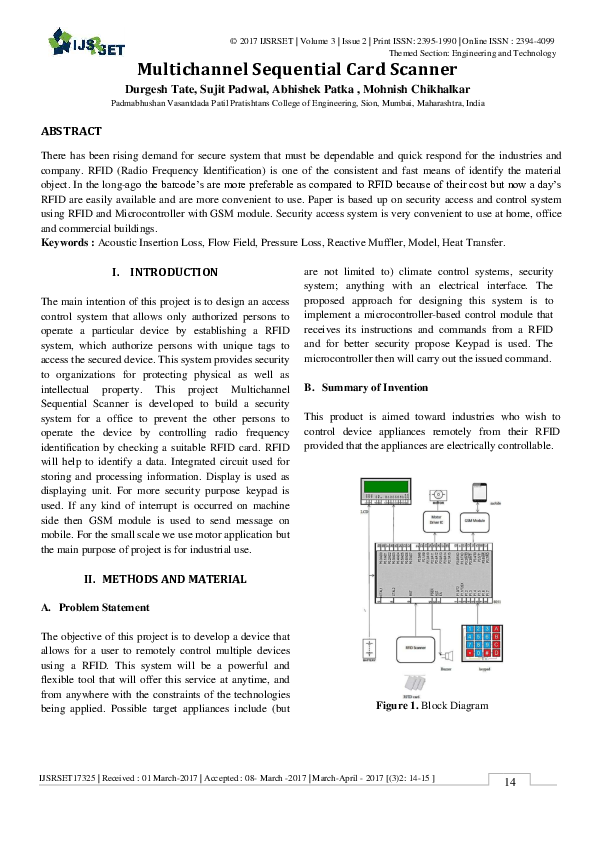 (PDF) Multichannel Sequential Card Scanner