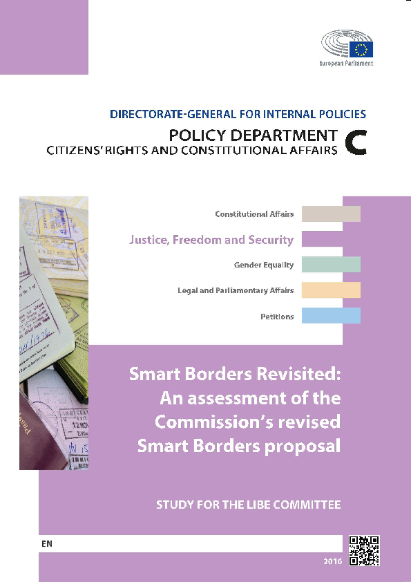 (PDF) Smart Borders Revisited: An assessment of the Commission's ...