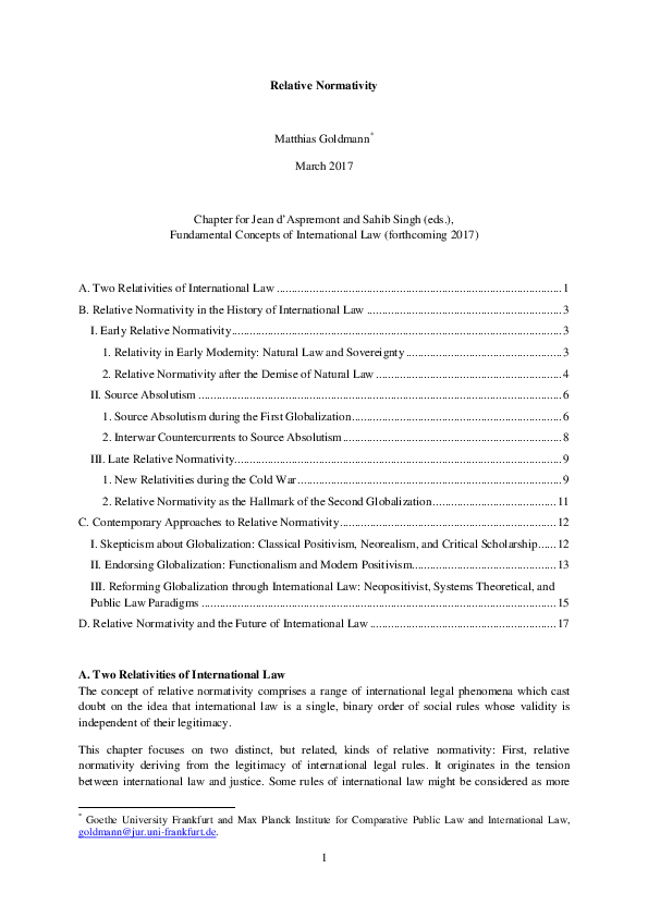 (PDF) Relative Normativity