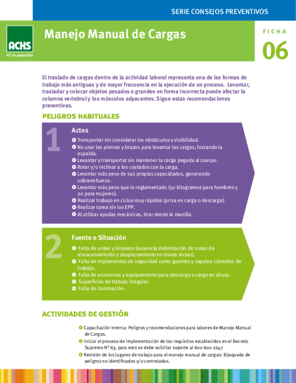 (PDF) Manejo manual carga