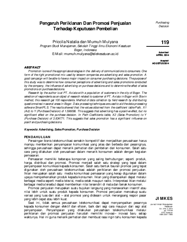 (PDF) Pengaruh Kualitas Produk Harga Lokasi dan Promosi Terhadap Keputusan Pembelian | Muhammad ...