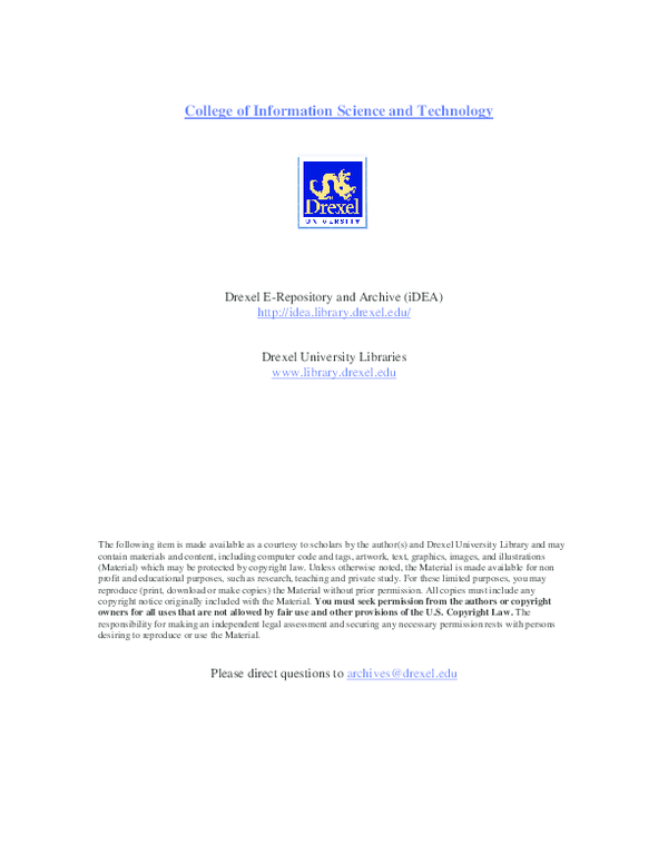 (PDF) Visualizing a knowledge domain's intellectual structure