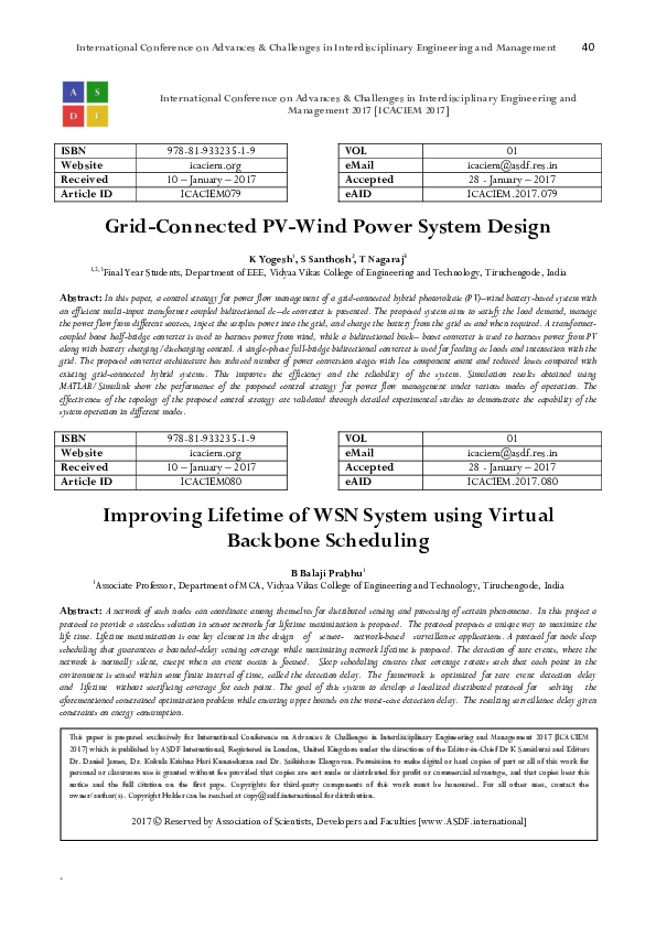 (PDF) Grid-Connected PV-Wind Power System Design