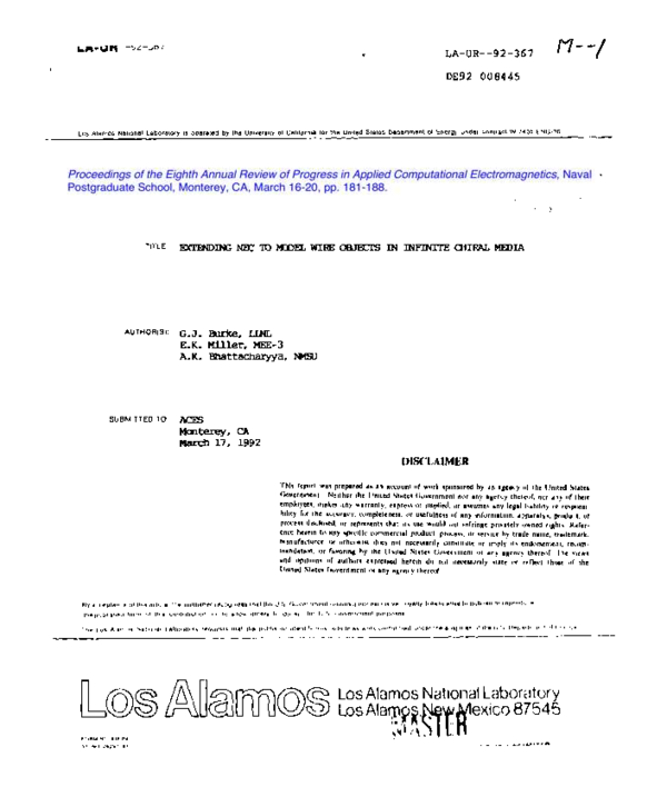 (PDF) Chiral Medium-Extending NEC to Model Objects in a Chiral Medium