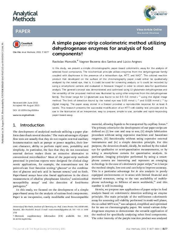 (PDF) A simple paper-strip colorimetric method utilizing.pdf
