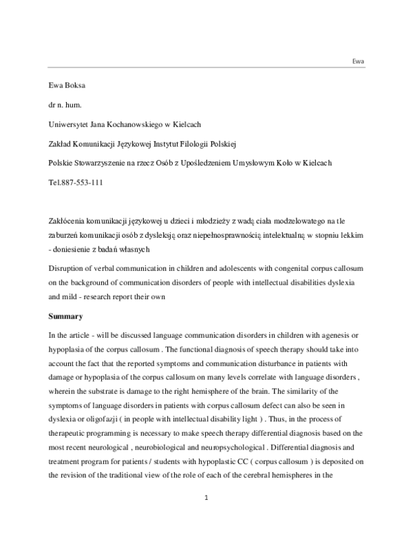 (PDF) Logopedia-Agenezja CC-artykuĹ‚-EwaBoksa.pdf