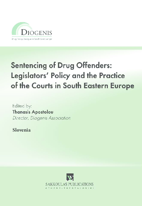 (PDF) Sentencing Drug Offenders - Country Report Slovenia | Saša Kuhar ...
