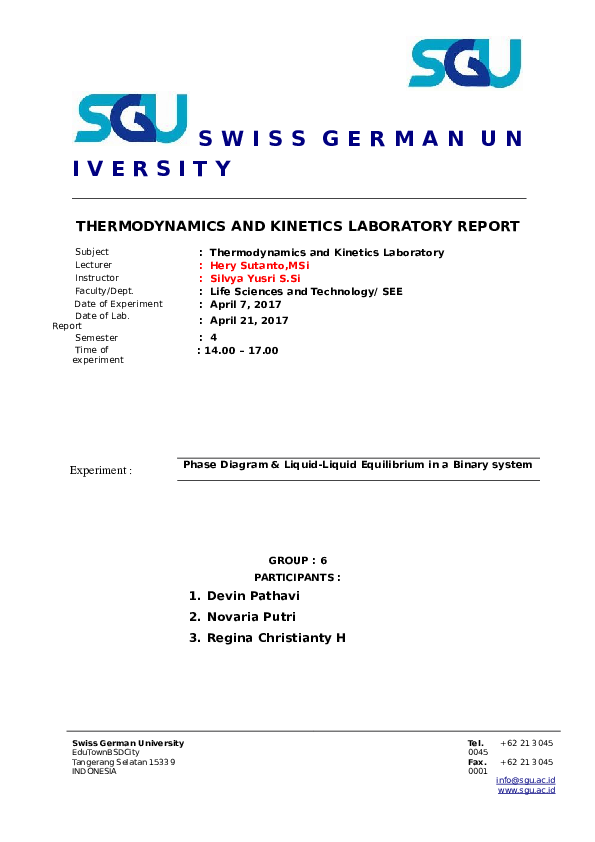 (DOC) Thermodynamics lab report 1 final
